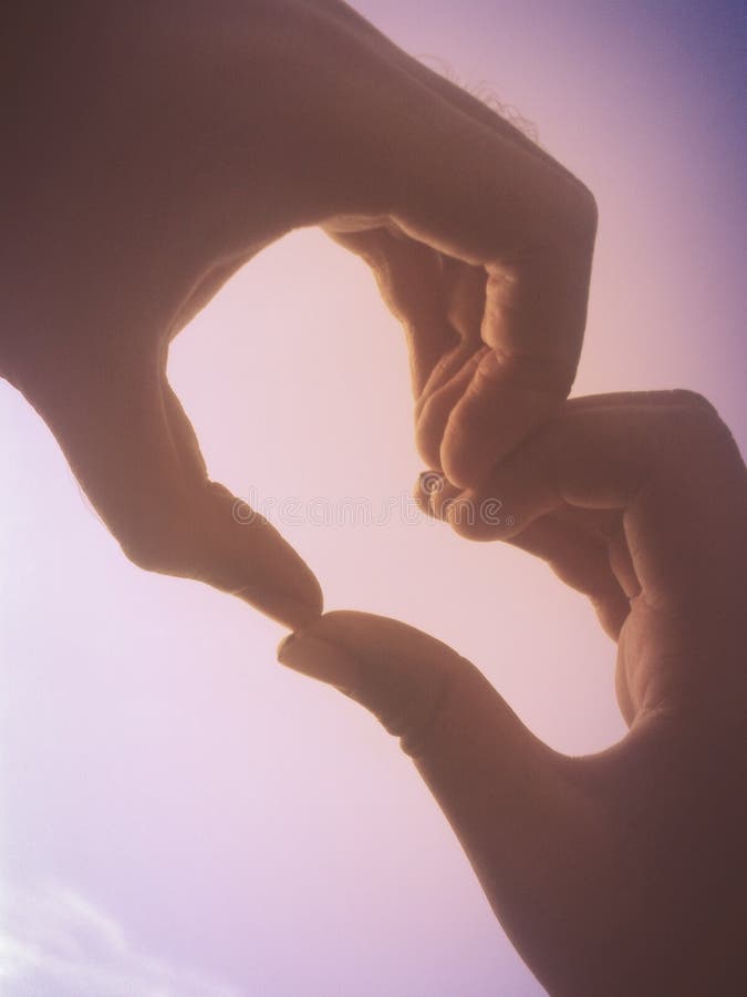 Heart shape stock photo. Image of shape, finger, beautiful - 54555234