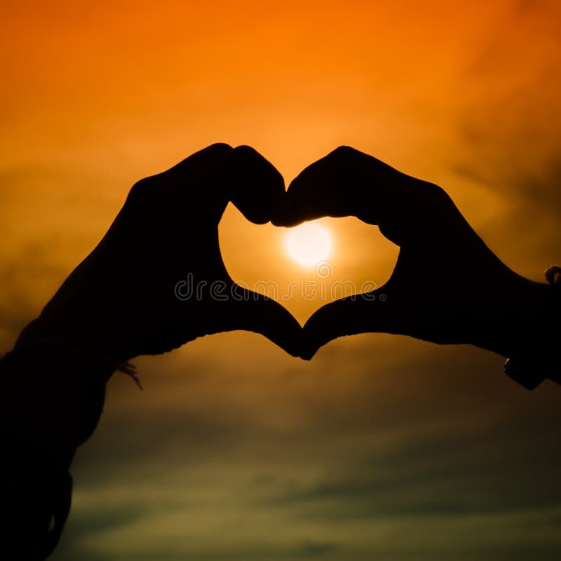 Heart Shape Hand Gesture stock photo. Image of sign, concepts - 40811434