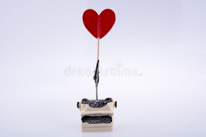 Heart Shape Icon Typewriter Stock Photos - Free & Royalty-Free Stock ...