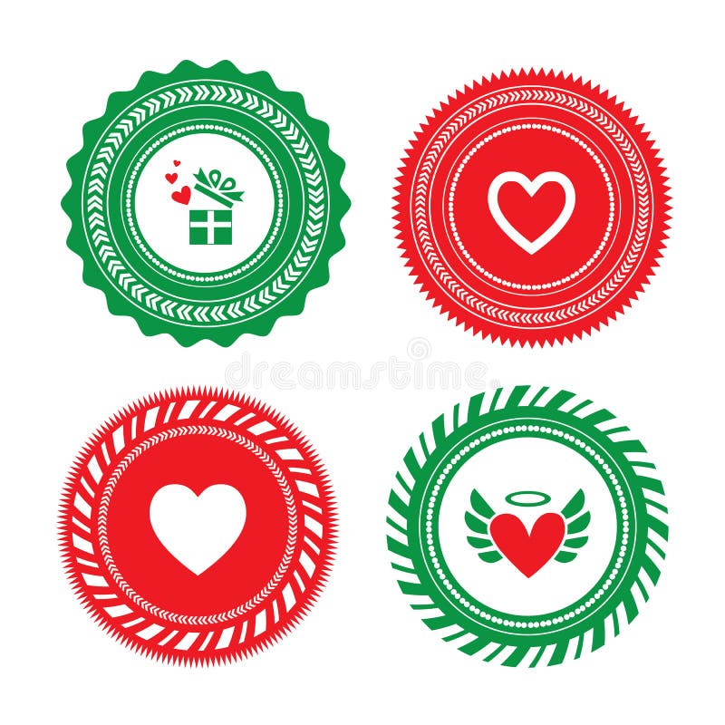 Heart shape label design stock vector. Illustration of happy - 89770762