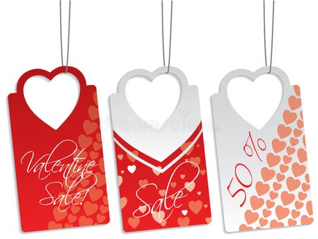 Heart shape label set stock vector. Illustration of print - 17757358