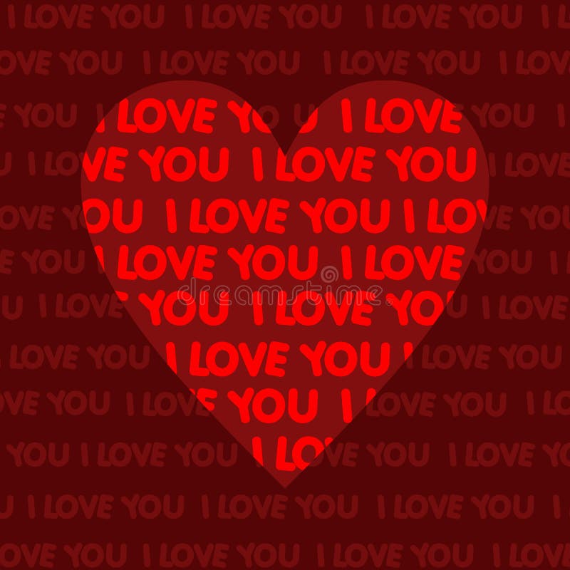 Heart Shape from Letters - Love Stock Vector - Illustration of vector ...