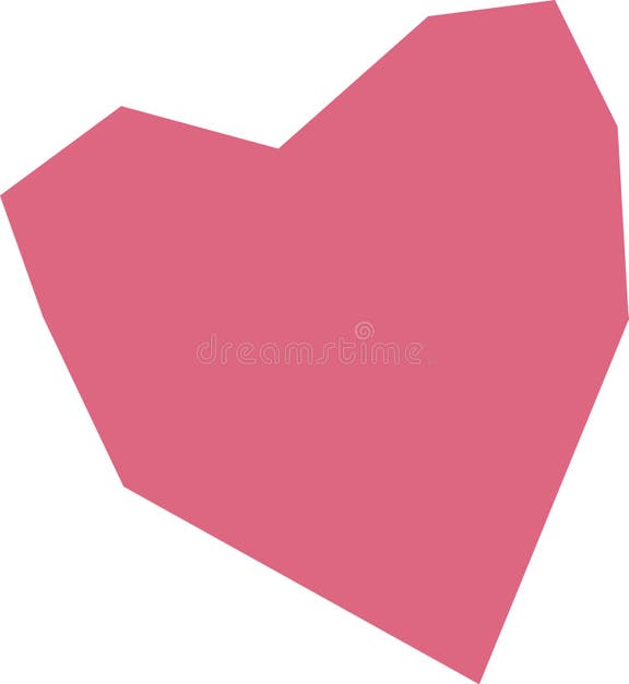 Heart Shape Paper Cut stock vector. Illustration of card - 346782935