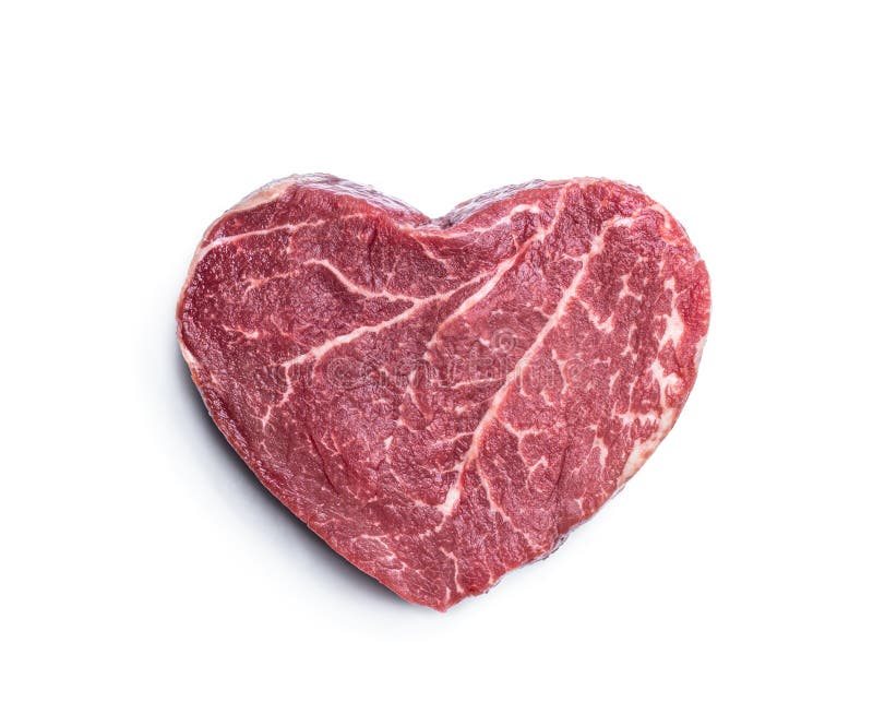 Heart Shaped Ribeye Steak Stock Photos - Free & Royalty-Free Stock ...