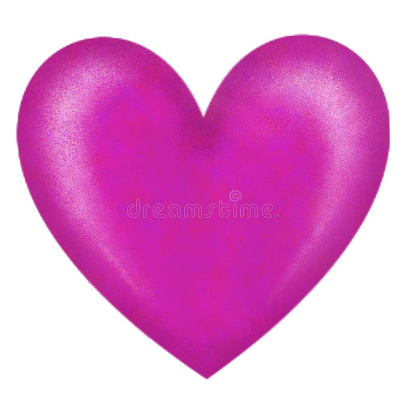 Heart Shape that Represents Love Stock Illustration - Illustration of ...