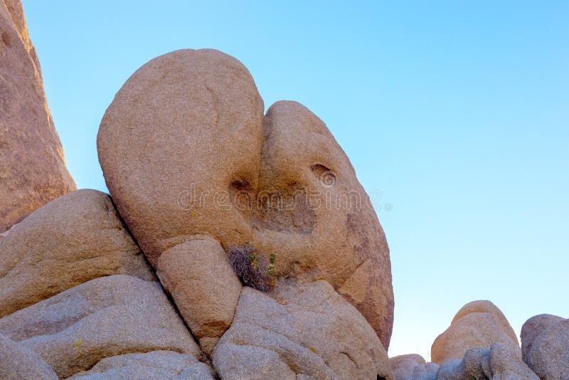 Heart Shape Rock stock image. Image of desert, trip, vacation - 66213671