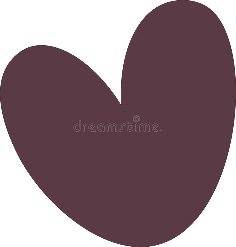 Heart Shape Silhouette stock vector. Illustration of heart - 318459200