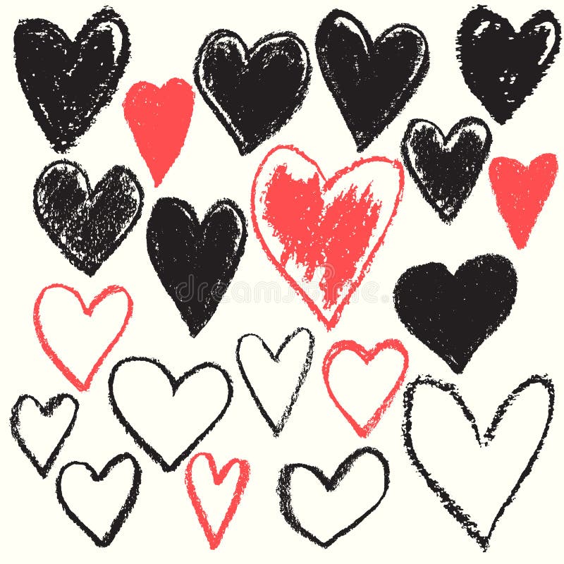 Heart Shape Texture Background Stock Vector - Illustration of design ...