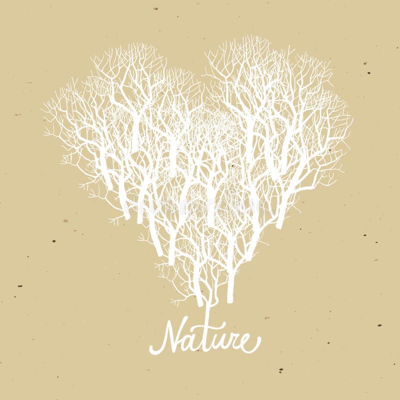 Heart Tree Logo stock vector. Illustration of branch - 131275835