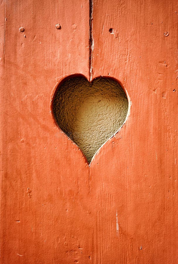 Heart shape wood carving stock photo. Image of concept - 78671472