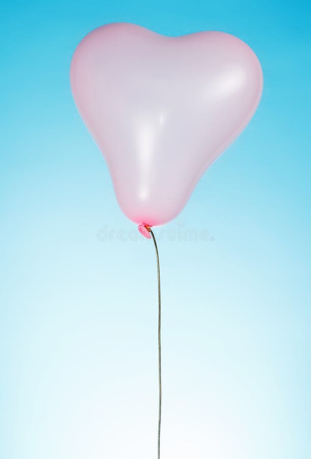 Heart shaped baloon stock photo. Image of background - 42782674