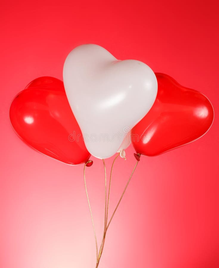 Heart shaped baloons stock image. Image of balloons, icon - 42274941