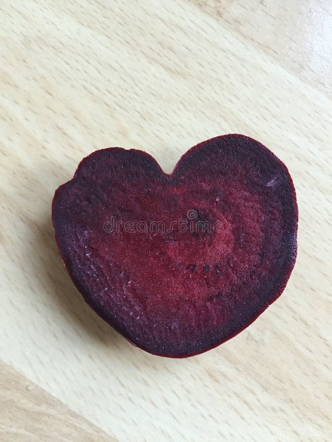 Heart shaped beetroot stock image. Image of eating, vegetable - 69396593