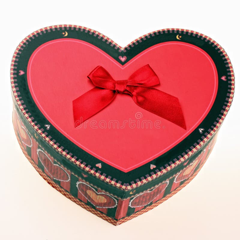 Heart shaped box stock image. Image of like, sweetest - 24473391