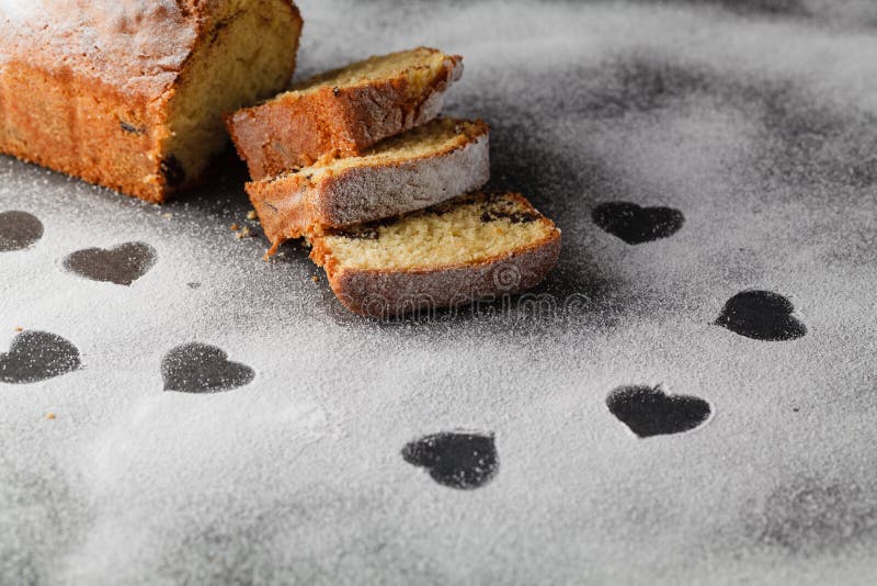 Heart Shaped and Cake. Stolen Love Stock Photo - Image of food, cake ...