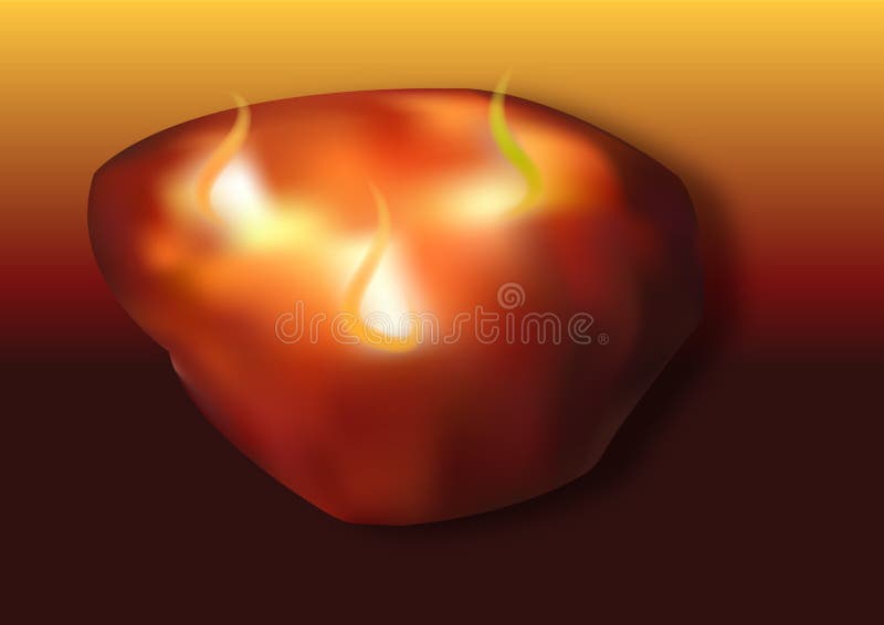 Heart Shaped Candle, Stone Heart . Stock Vector - Illustration of fire ... Heart Shaped Candle, Stone Heart . Stock Vector - Illustration of fire ...