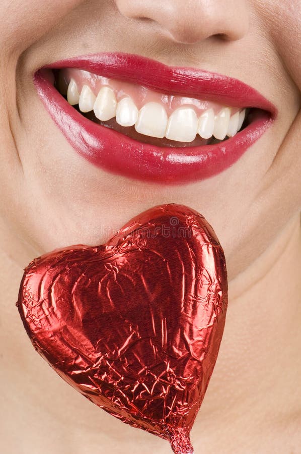 Heart Shaped Candy stock photo. Image of heart, cute - 13873978
