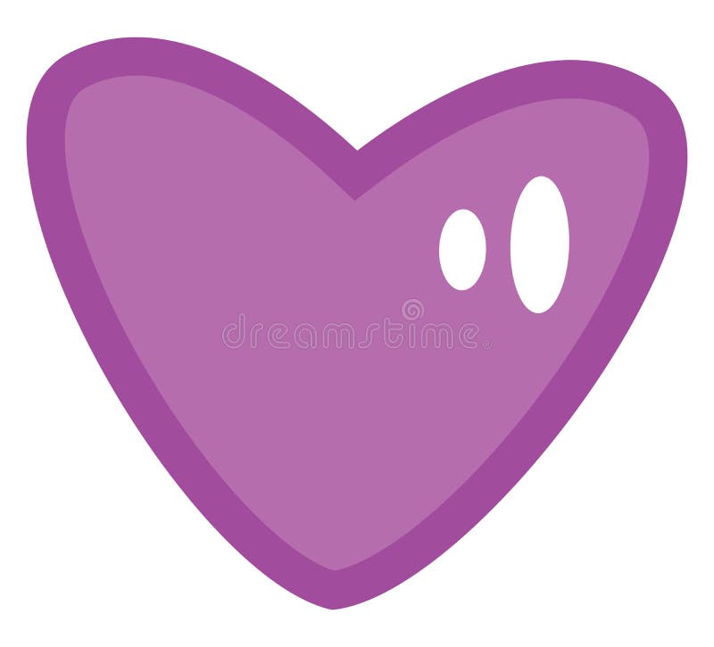 Heart shaped candy, icon stock vector. Illustration of abstract - 258922552