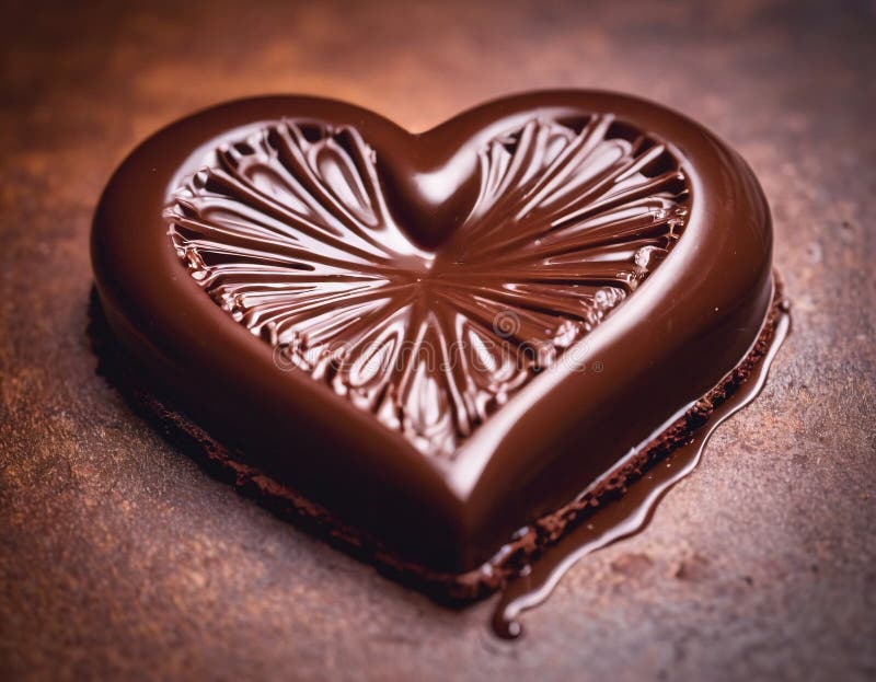 Heart Shaped Chocolate - Sweetness and Love in Every Bite. Indulge in ...
