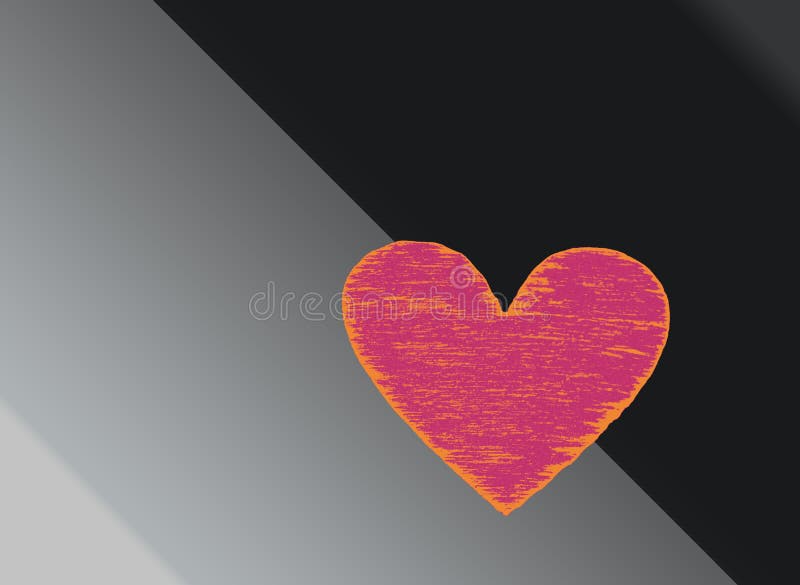 Heart Shaped Colorful Decorative Objects Stock Illustration ...