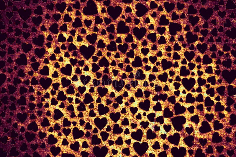 Heart Shaped Colorful Decorative Objects Stock Photo - Image of 14th ...