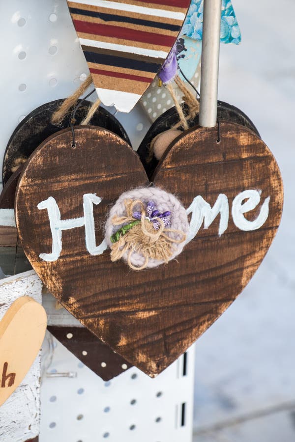 Heart Shaped Colorful Decorative Objects Stock Photo - Image of concept ...