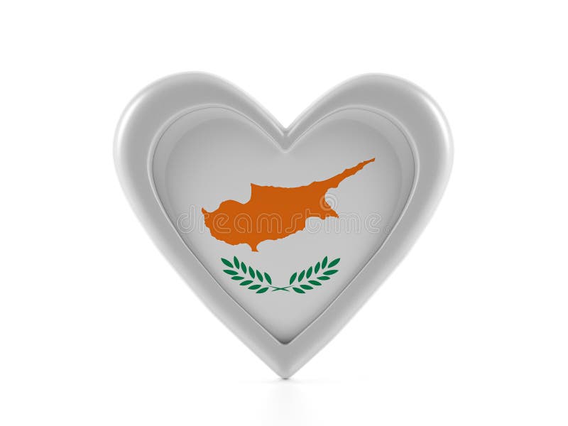 Cyprus flag stock vector. Illustration of flag, vector - 257248982