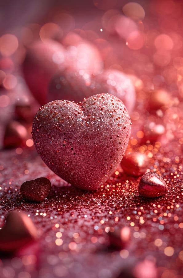 Heart Shaped Drops Heart with Water Drops Stock Illustration ...