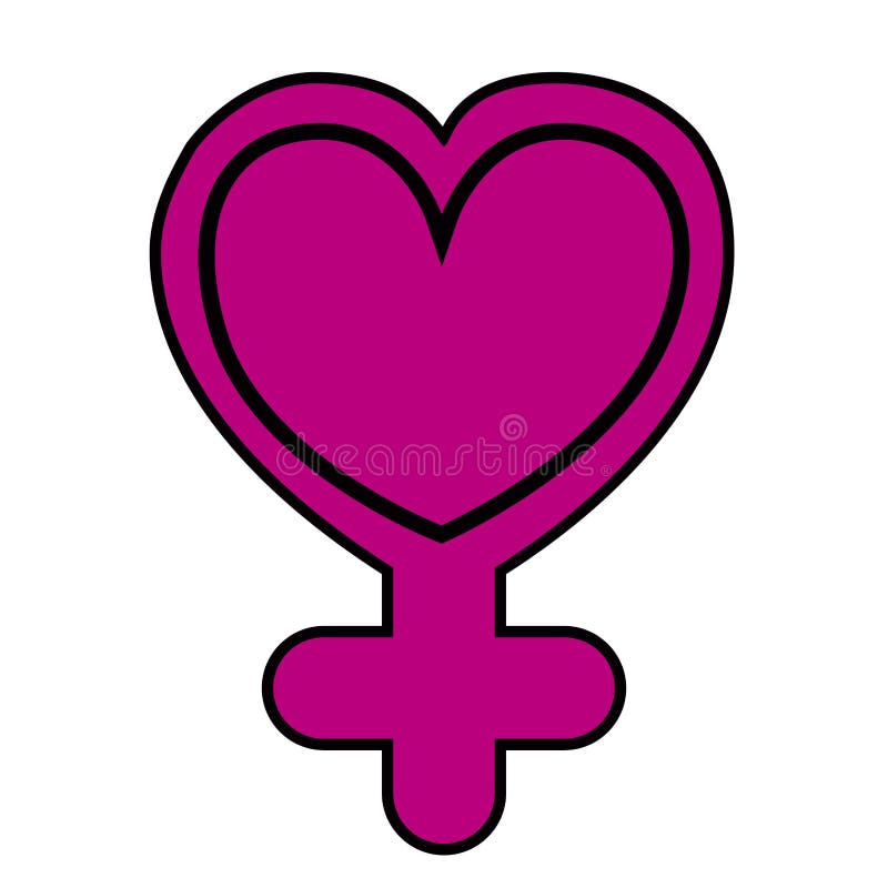 Female Symbol Heart