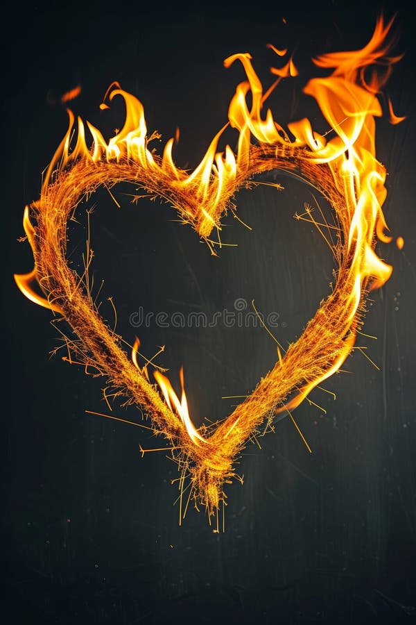 Fire Flames Heart Stock Illustrations – 2,317 Fire Flames Heart Stock ...