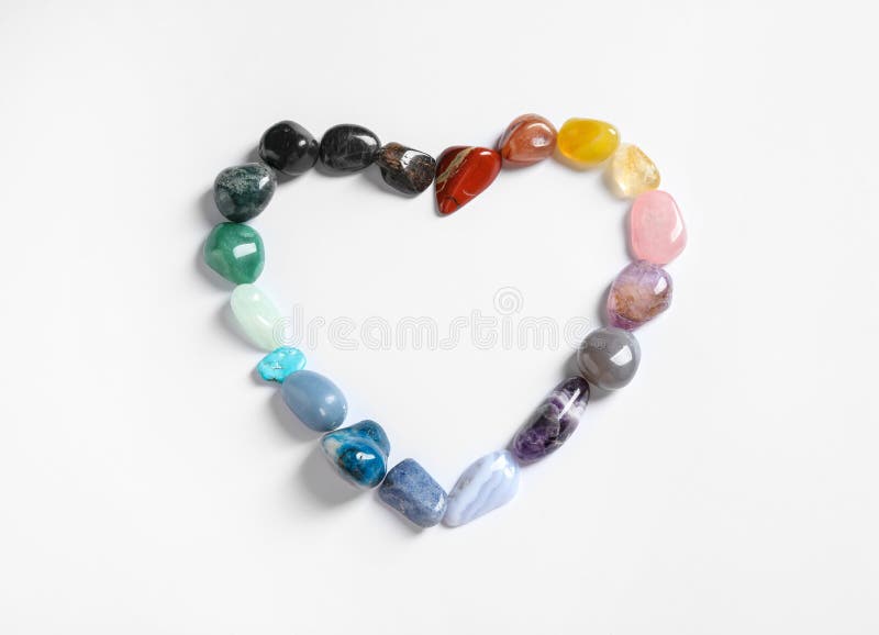 Gemstones frame stock image. Image of mineral, meditation - 14206377