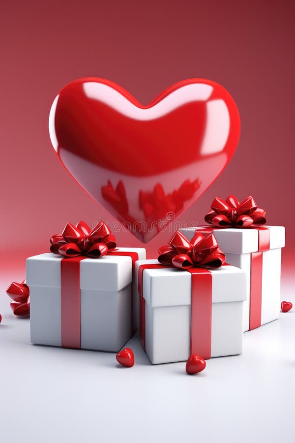 Heart Shaped Gift Box Topper Stock Photos - Free & Royalty-Free Stock ...