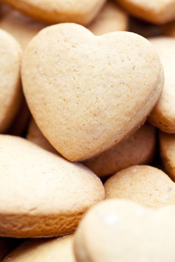 Heart Shape Cookies stock image. Image of treat, sweet - 22946623