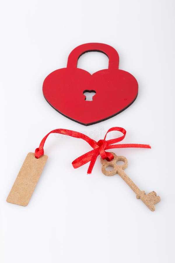 Heart shaped lock and key stock photo. Image of paper - 37770498