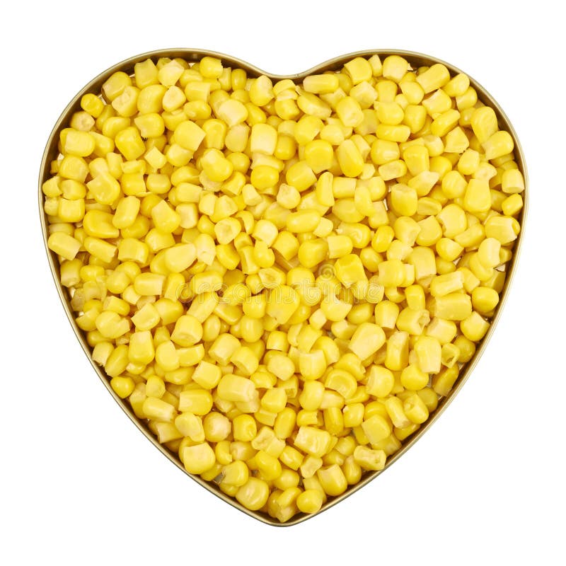 Heart of corn cobs stock image. Image of organic, healthy - 14036999