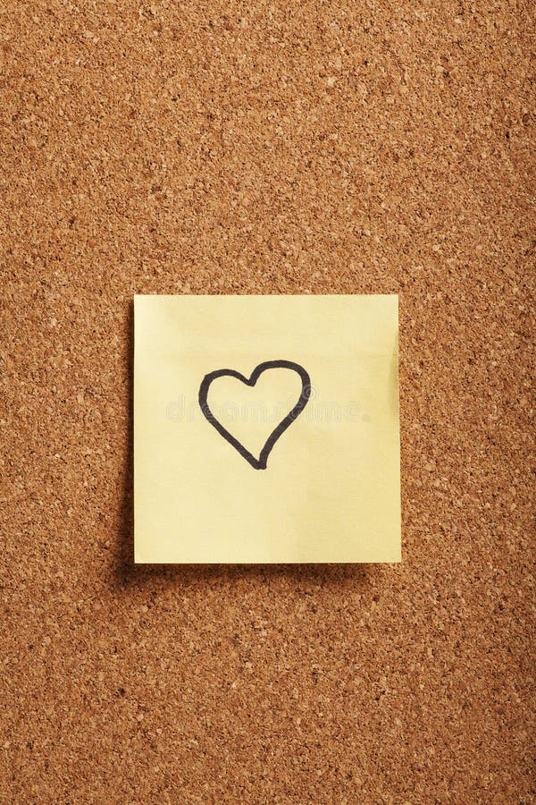 Heart-shaped note stock image. Image of date, love, nice - 37448507