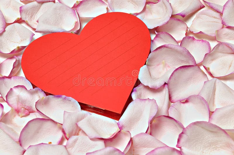 Heart Shaped Notepad Picture. Image: 6451106