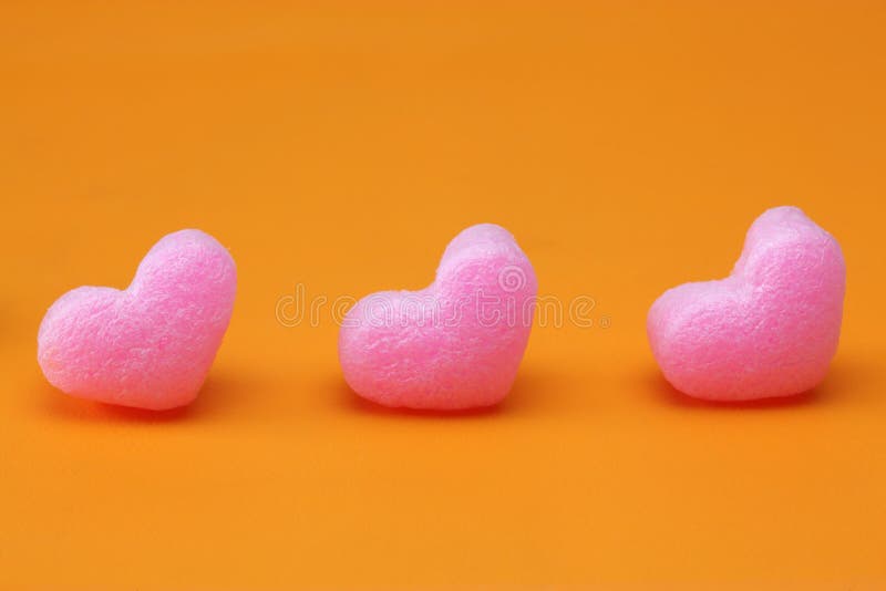 Heart Shaped Packing Material Stock Image - Image of paper, packing ...