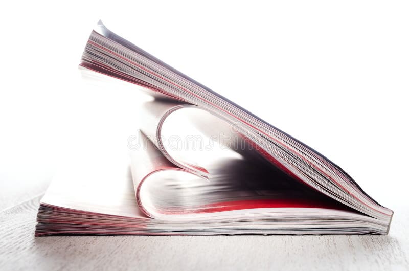 Heart pages stock image. Image of close, catalog, brochure - 116080563