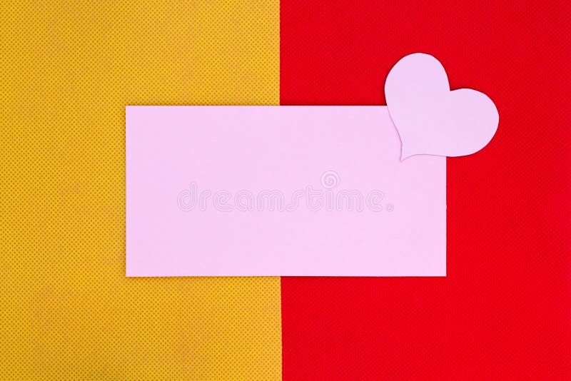 Heart Shaped Paper Cutting Design Card with Empty Space Stock Image ...