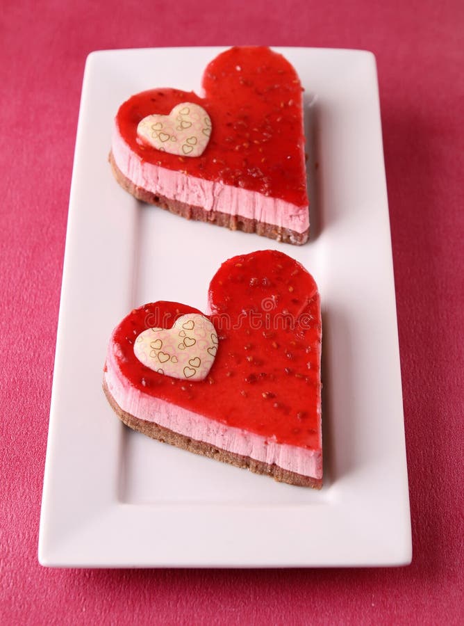 Heart shaped pastry stock photo. Image of fresh, valentines - 23455606