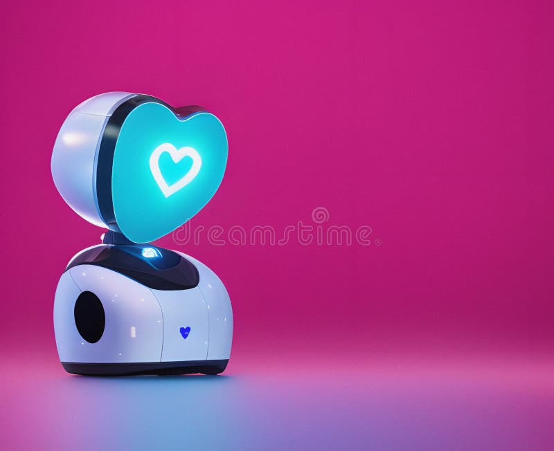 Heart-shaped Robot Represents a New Form of Love, Dreamy and Futuristic ...
