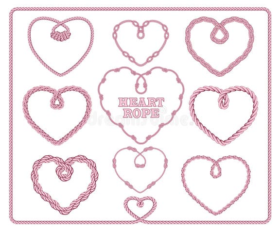 Lasso Rope Heart Stock Illustrations – 231 Lasso Rope Heart Stock ...