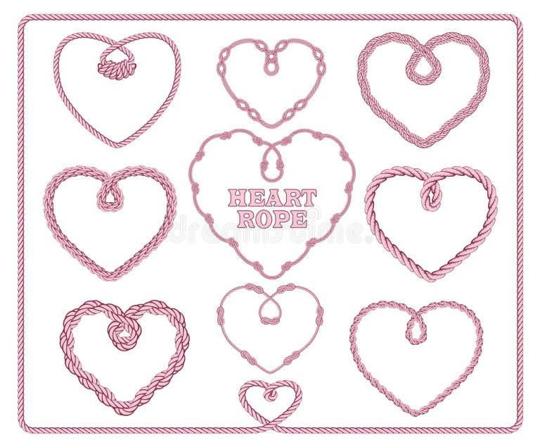Lasso Rope Heart Stock Illustrations – 231 Lasso Rope Heart Stock ...