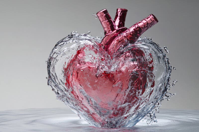 Heart-shaped Splash of Water Creates Beautiful and Dynamic Visual ...