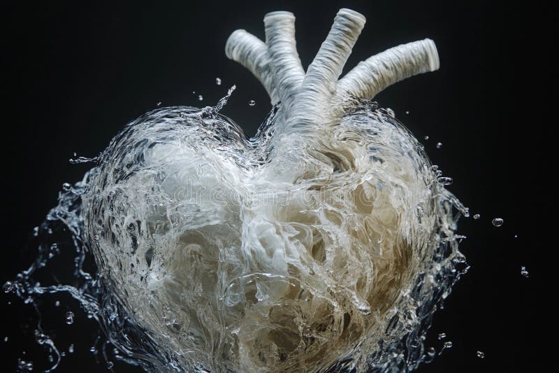 Heart-shaped Splash of Water Creates Beautiful and Dynamic Visual ...
