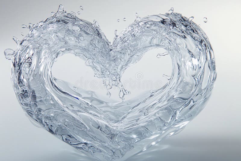 Heart-shaped Splash of Water Creates Beautiful and Dynamic Visual ...