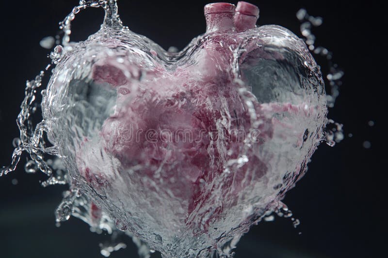 Heart-shaped Splash of Water Creates Beautiful and Dynamic Visual ...