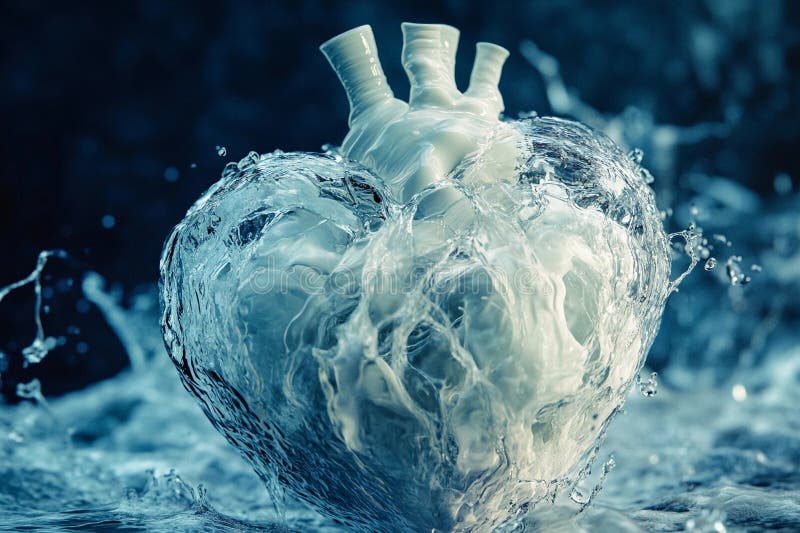 Heart-shaped Splash of Water Creates Beautiful and Dynamic Visual ...