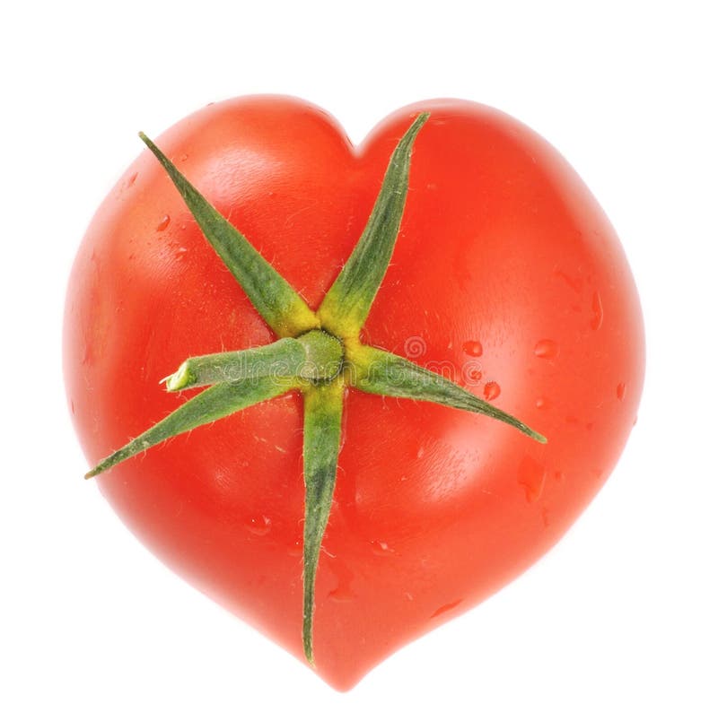 Heart shaped tomato stock photo. Image of concept, fresh - 11156896